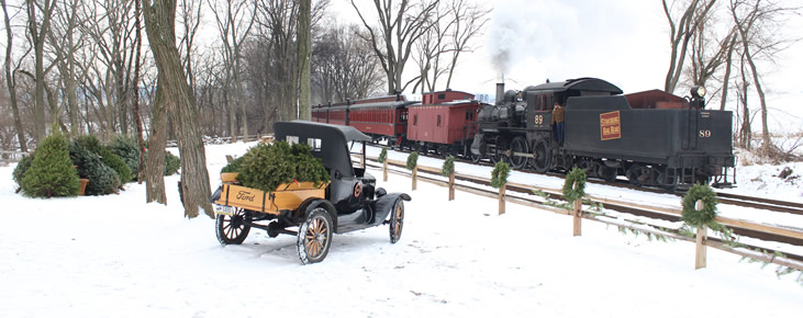 Christmas Tree Train - Hershey-Harrisburg.com